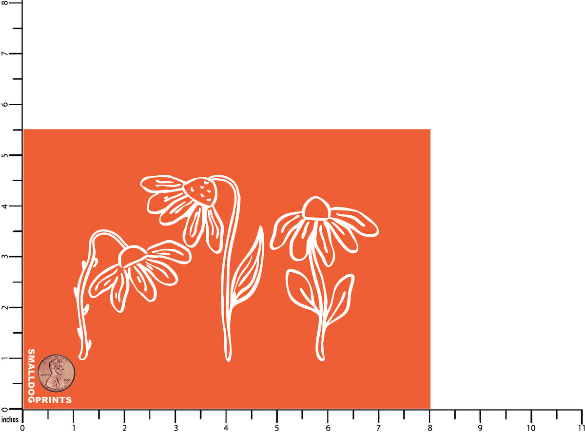 Droopy Daisy – SmallDogPrints